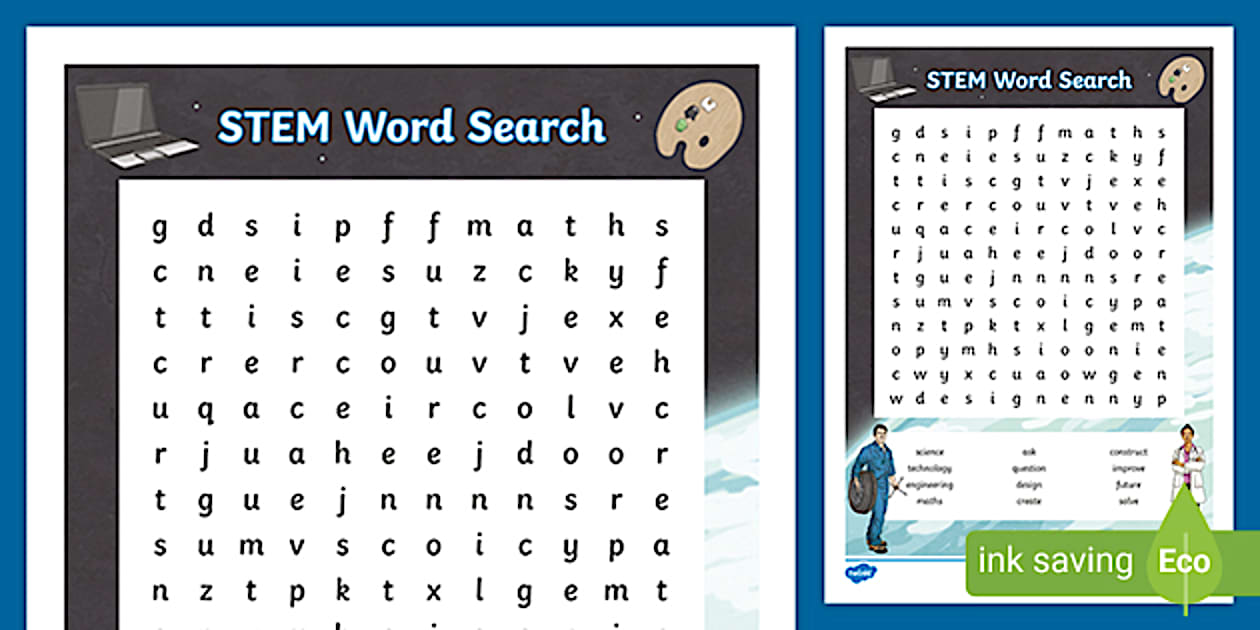 STEM Word Search - STEM | Twinkl Australia (teacher made)
