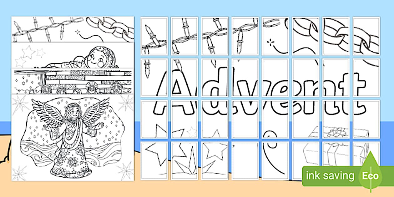 Nativity Collaborative Art Project Pack (teacher made)