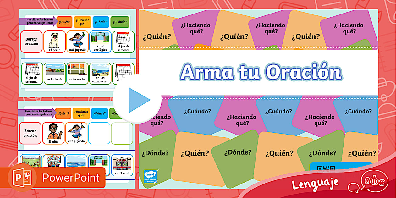 PowerPoint | Arma | Oración | Lenguaje y Comunicación