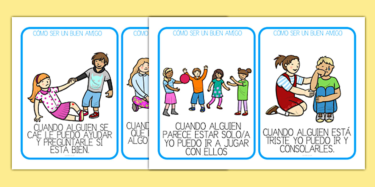 Tarjetas de amistad gratis: Cómo ser un buen amigo o amiga