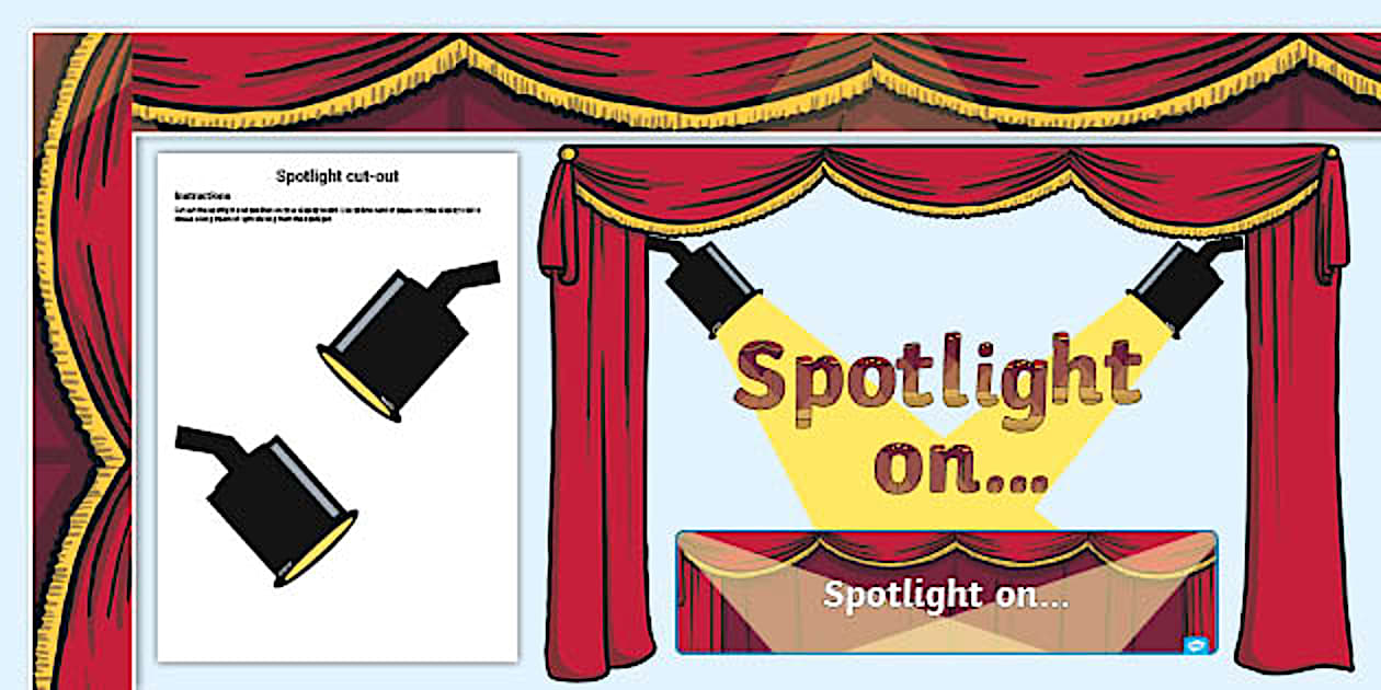 'Spotlight on...' Display Pack - Classroom display - Twinkl