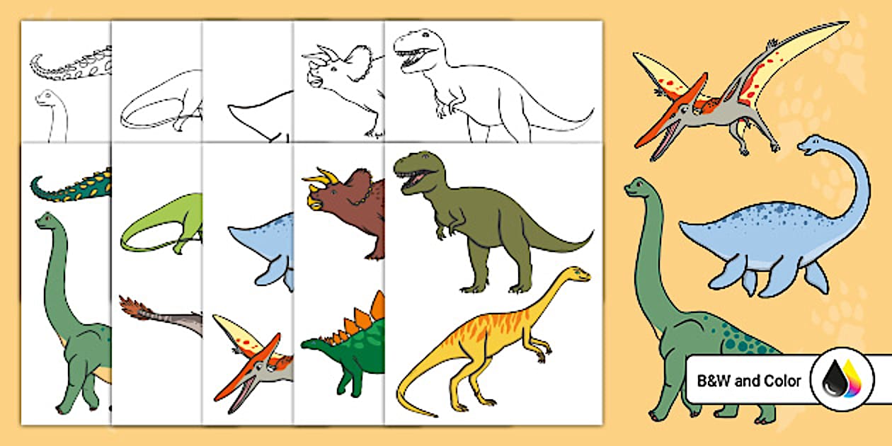 Dinosaur Dramatic Play Cutouts for Kids | Twinkl USA