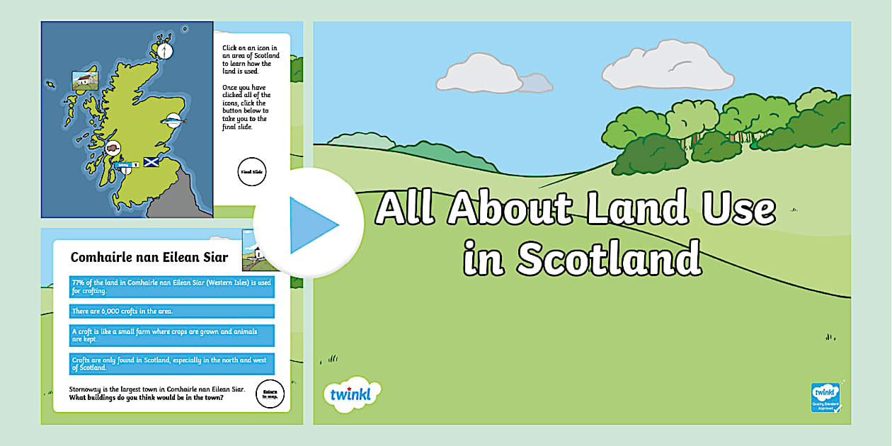 All About Land Use in Scotland PowerPoint (Teacher-Made)
