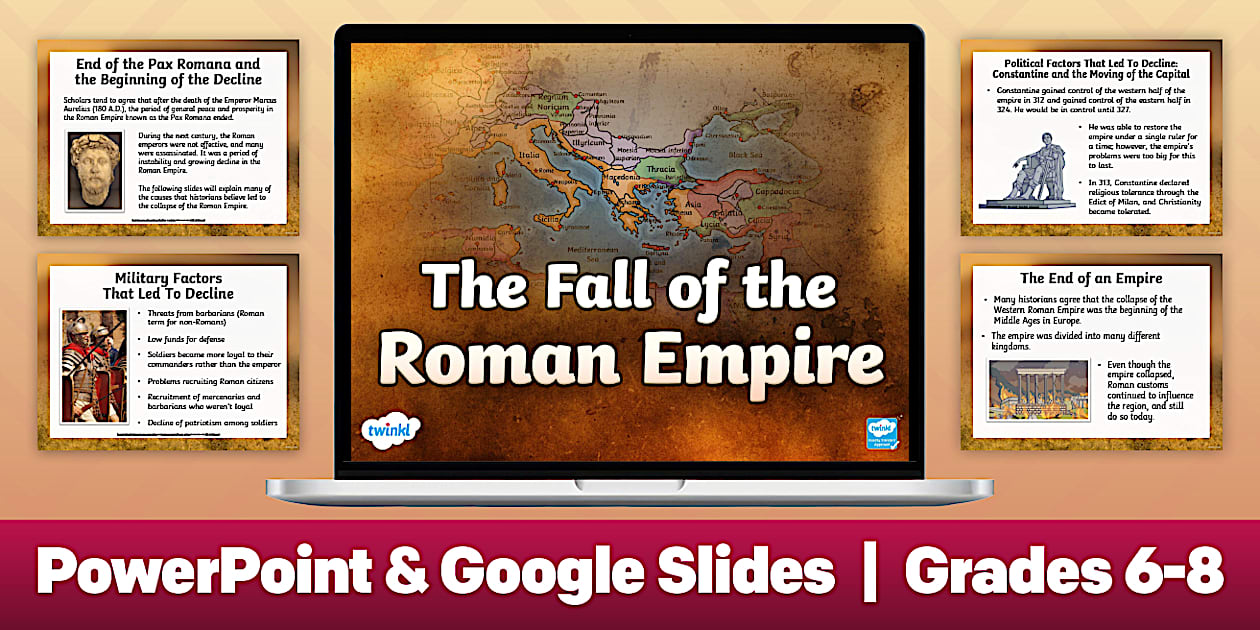 The Fall of Rome PowerPoint & Google Slides