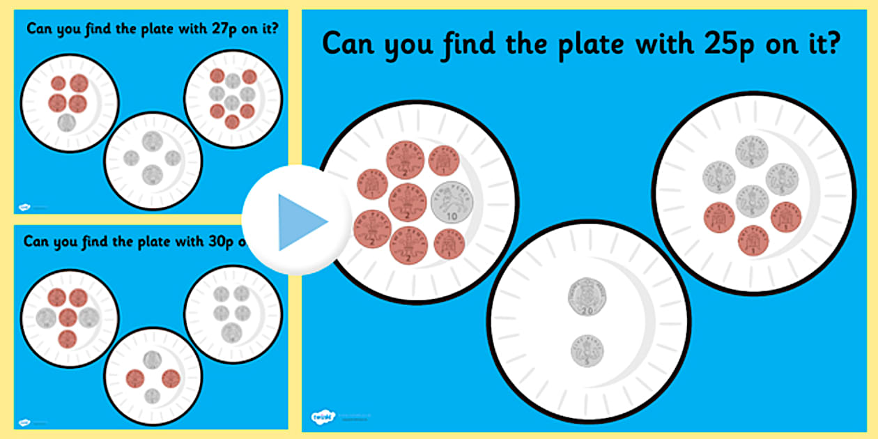 Money Matching Activity Up To 50p (teacher made) - Twinkl