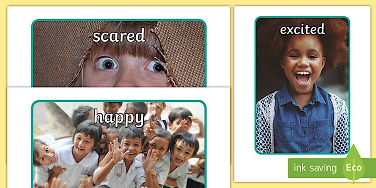 Our Emotions Photos (teacher made) - Twinkl