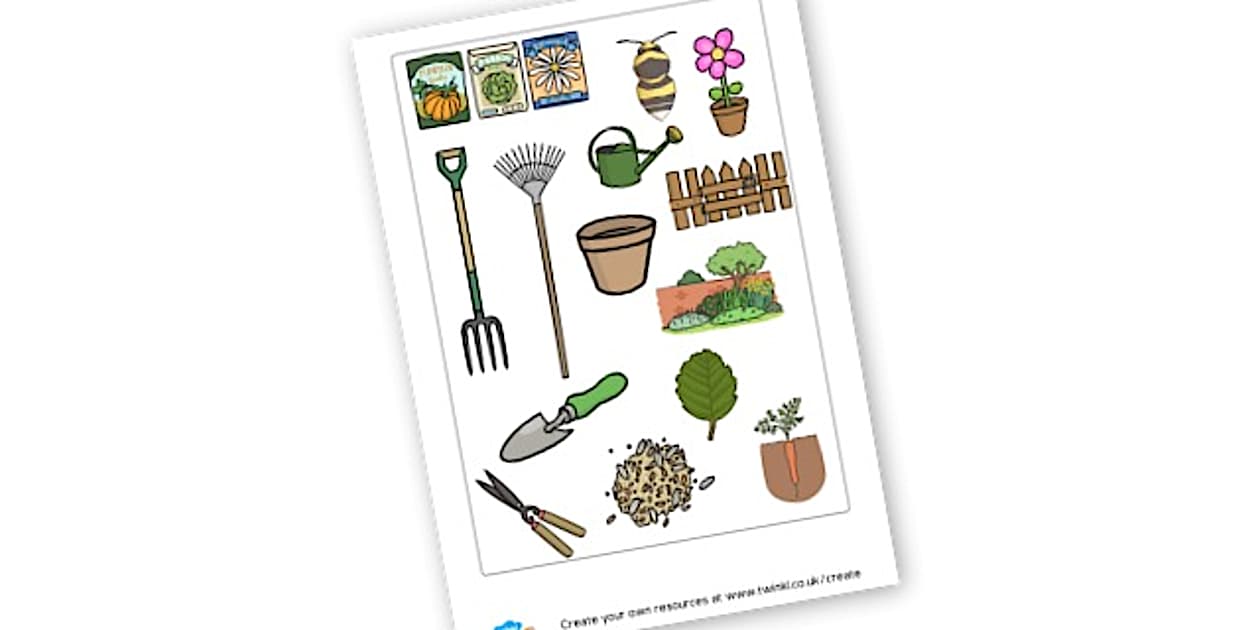 I spy garden - display lettering (teacher made) - Twinkl