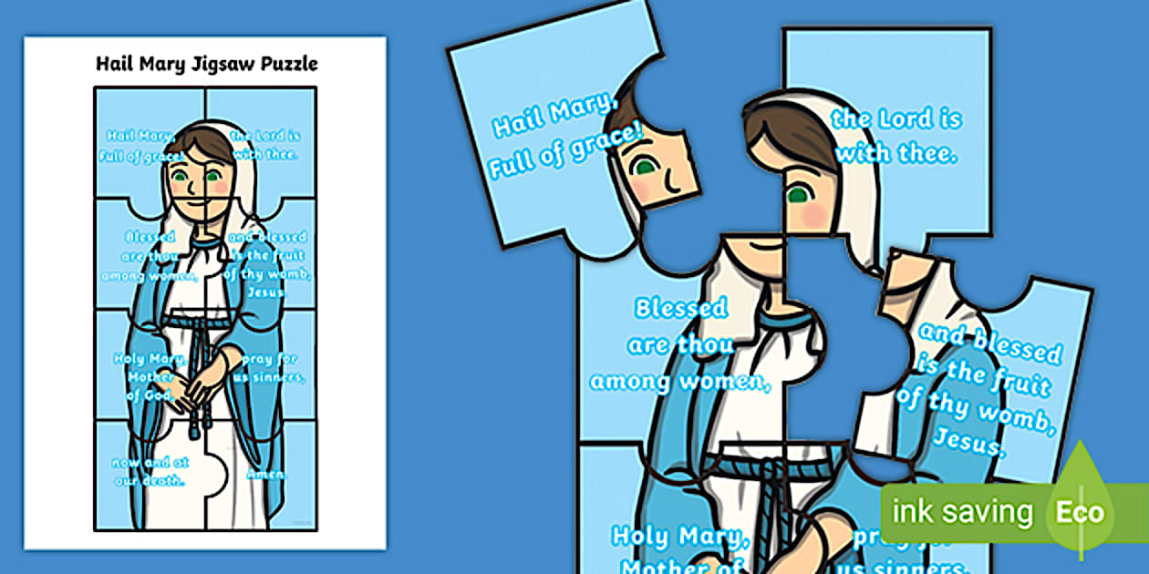 Catholic Hail Mary Puzzle