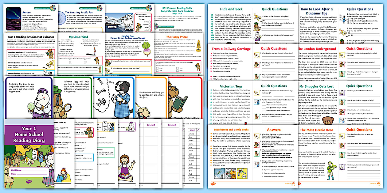 Teaching Reading - Reading Skills Resource Pack - Twinkl