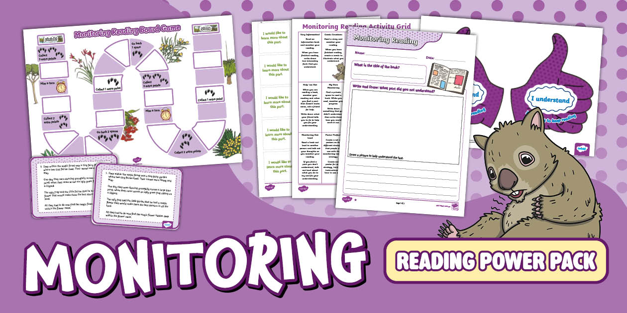 Monitoring Reading Power Pack for English ∣ F-2 Literacy