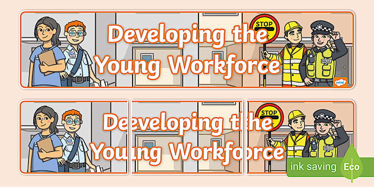 Developing the Young Workforce Display Banner (teacher made)
