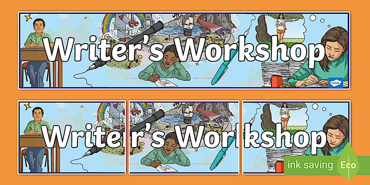 Writer's Workshop Display Banner (teacher made) - Twinkl