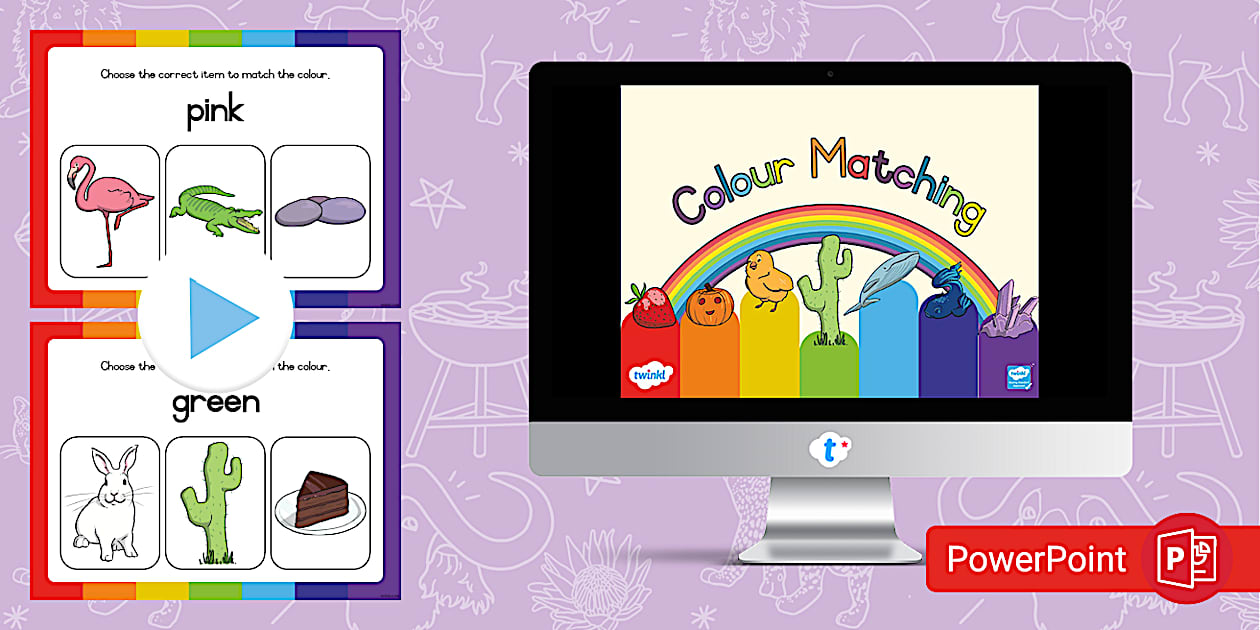 Colour Matching PowerPoint | Preschool Themes Twinkl ZA