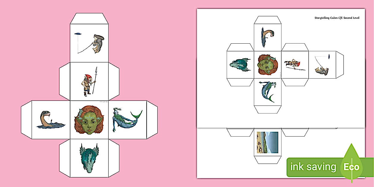 Storytelling Cubes | CfE Second Level | Twinkl - Twinkl