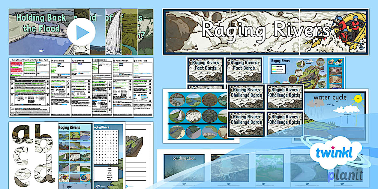 Rivers Unit Pack - Year 6 Geography (teacher made) - Twinkl