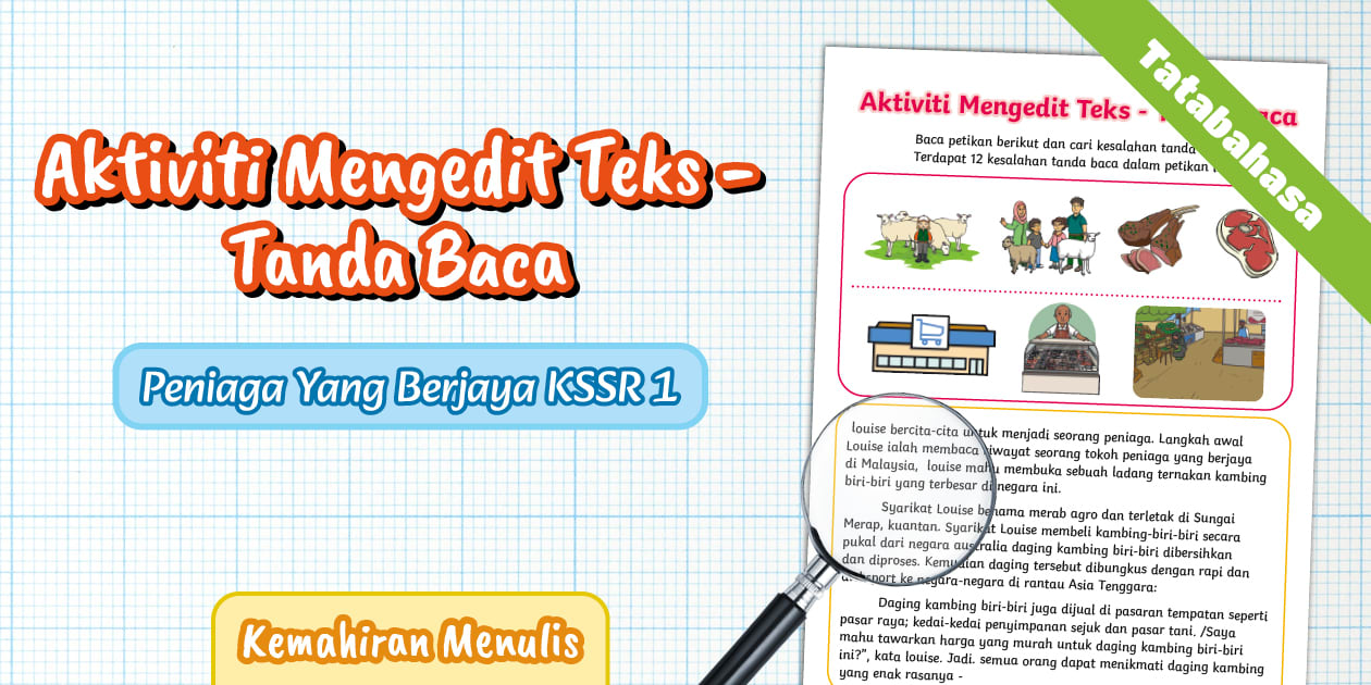 Aktiviti Mengedit Teks - Tanda Baca