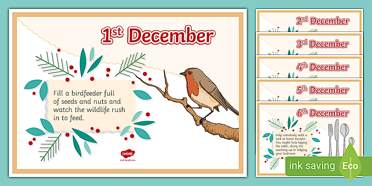 Acts of Kindness - The Alternative Advent Display Posters
