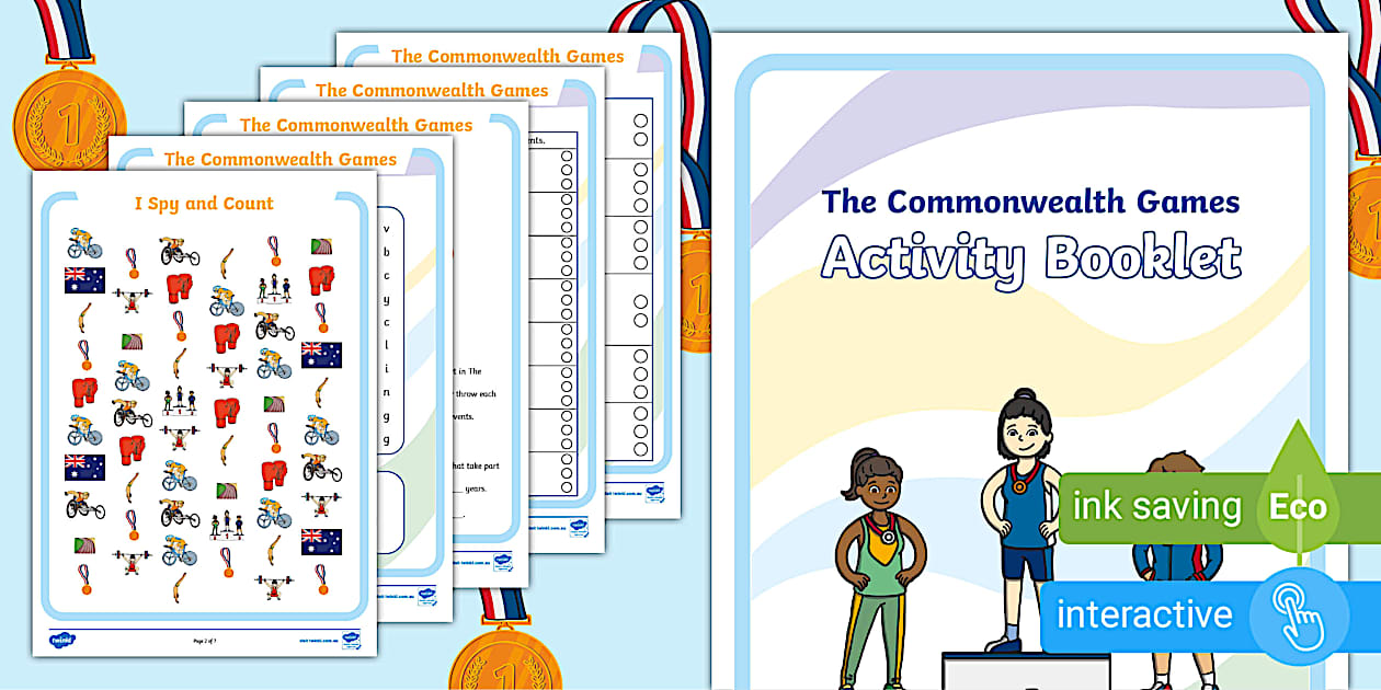 The Commonwealth Games Interactive PDF Activity Book