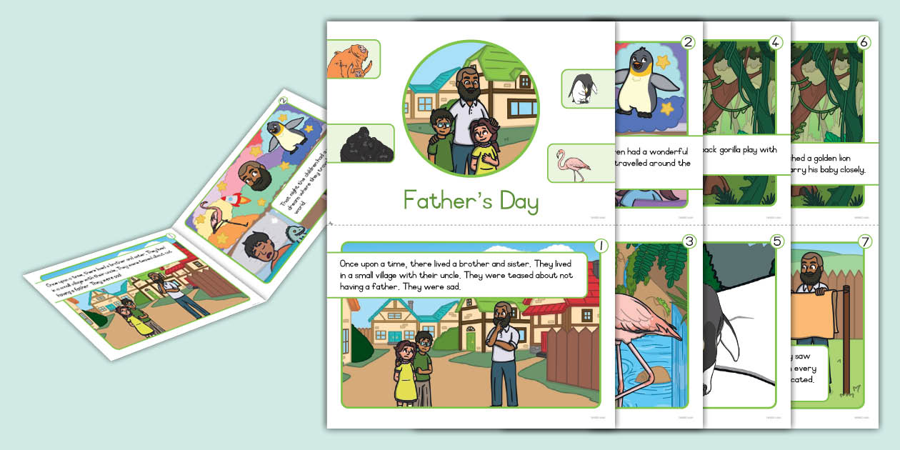 A Father's Day Story (teacher made) - Twinkl