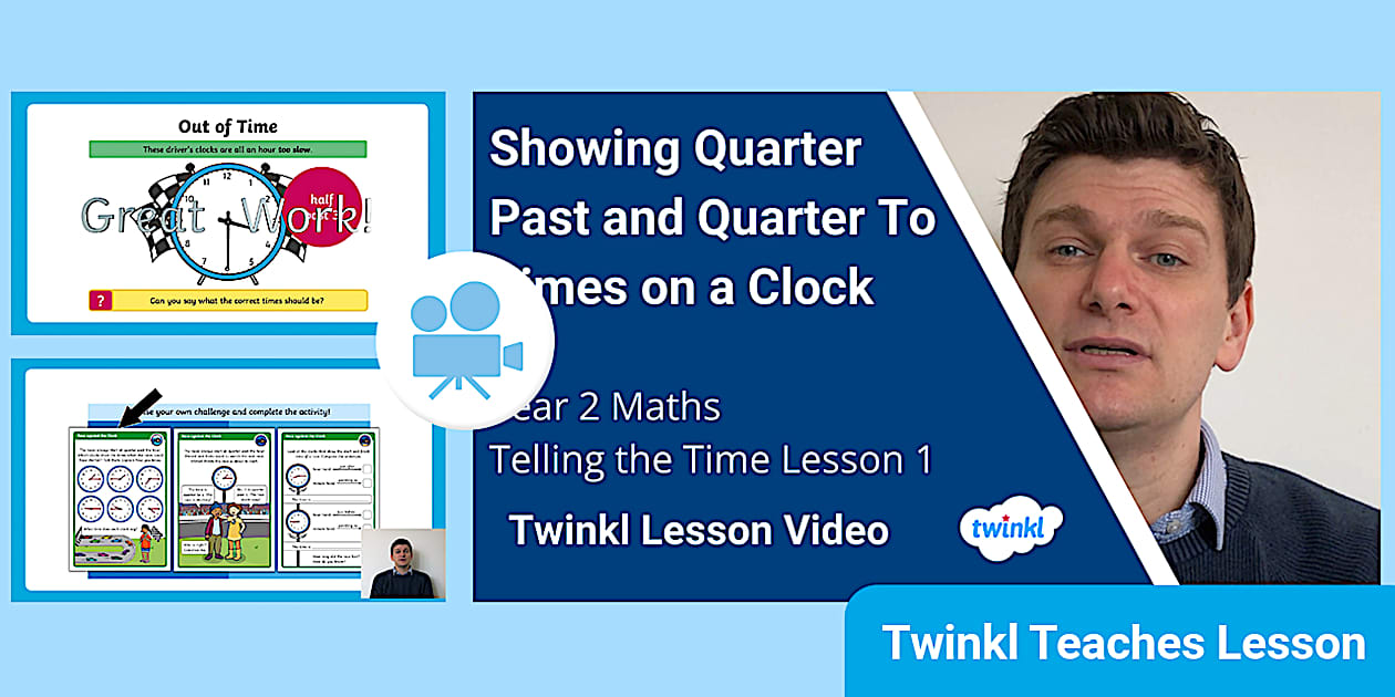👉 Year 2 (Ages 6-7) Maths: Telling the Time Video Lesson 1