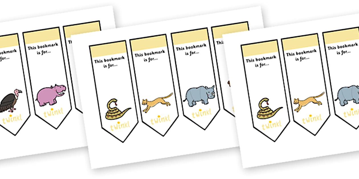 Editable Safari Bookmarks (teacher made) - Twinkl