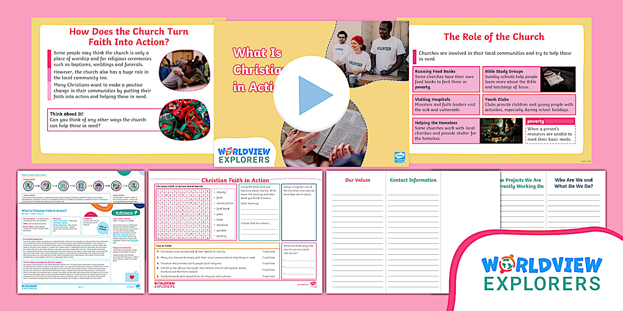 RE: Charity: UKS2 Lesson Pack 3 (teacher made) - Twinkl