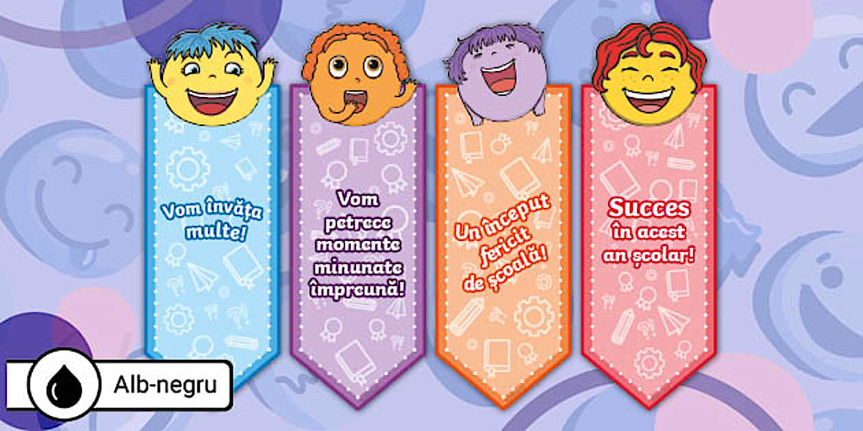 Emoții la început de an școlar – Semne de carte