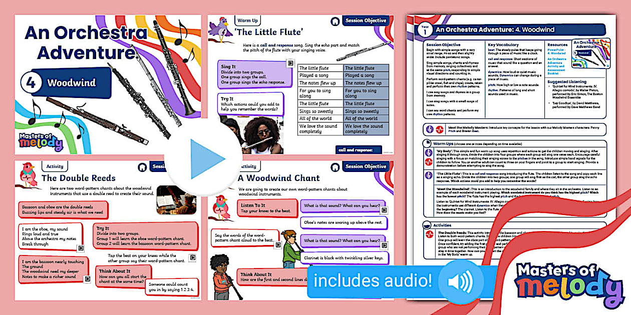 👉 Year 1 An Orchestra Adventure Session 4