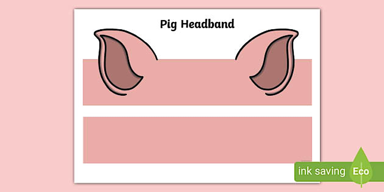 Pig Ears Headband