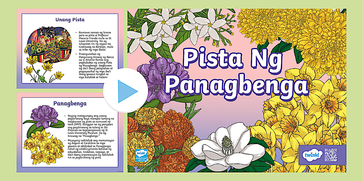 Pista Ng Panagbenga PowerPoint | Philippines | Twinkl