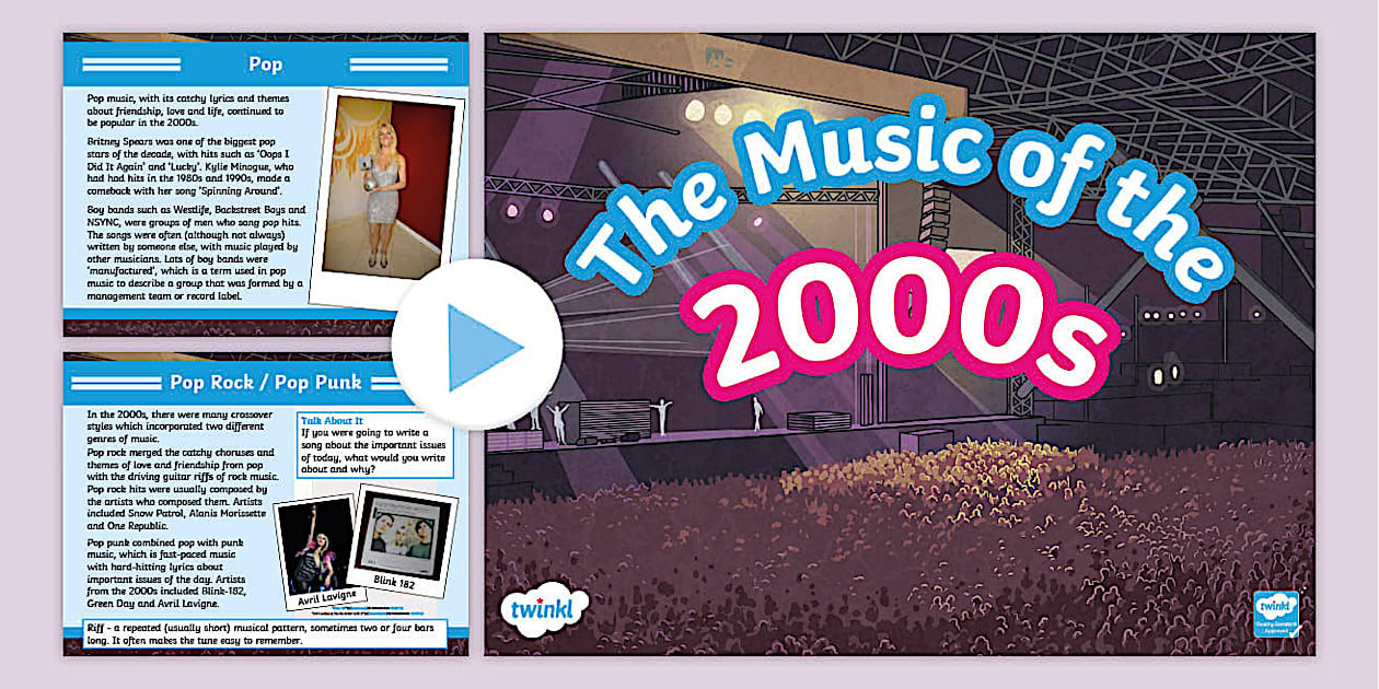 👉 KS2 The Music of the 2000s PowerPoint (teacher made)