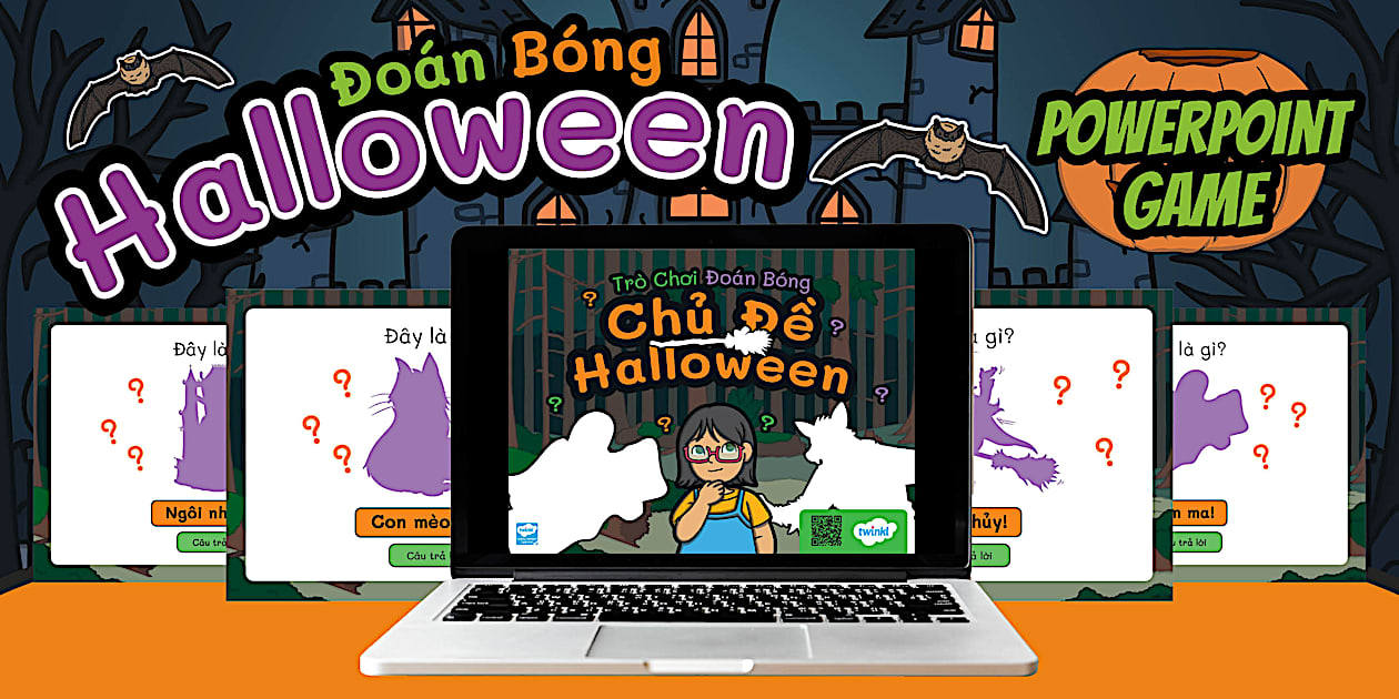 Powerpoint Trò Chơi Đoán Bóng Chủ Đề Halloween