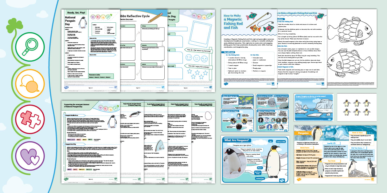 National Penguin Day Plan and Play Pack - Twinkl