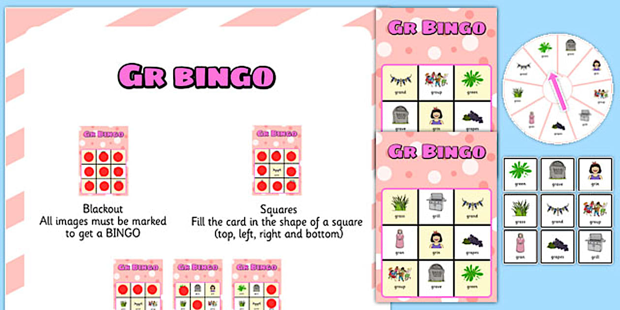 GR Spinner Bingo