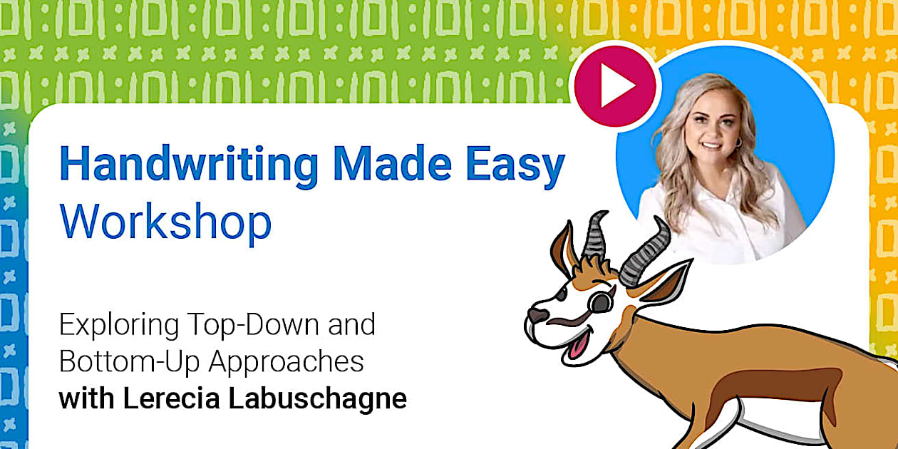 Handwriting Made Easy Workshop (professor feito) - Twinkl