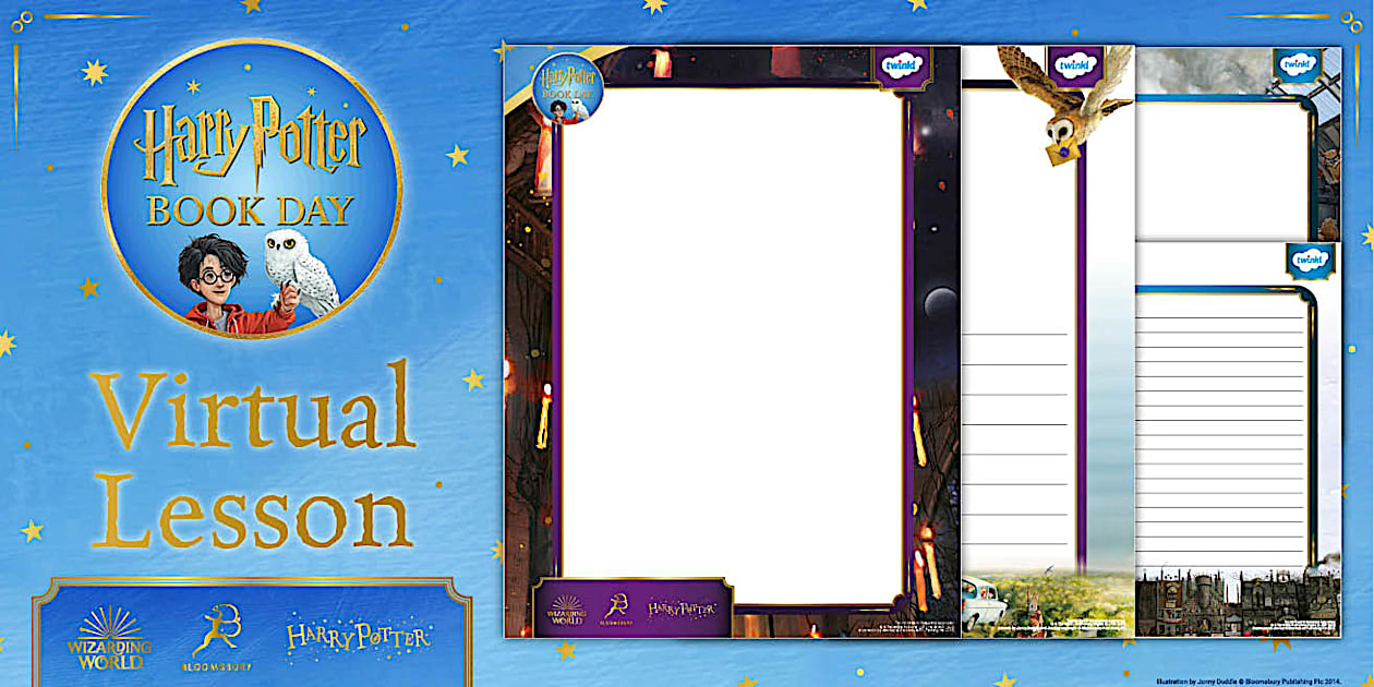 FREE! - Harry Potter Writing Templates | Bloomsbury | Twinkl Canada