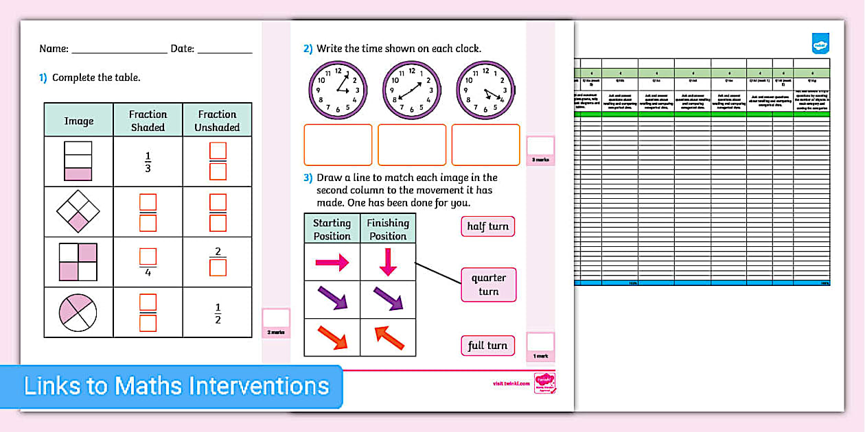 Year 2 Maths Assessment Pack Term 3 (teacher made) - Twinkl