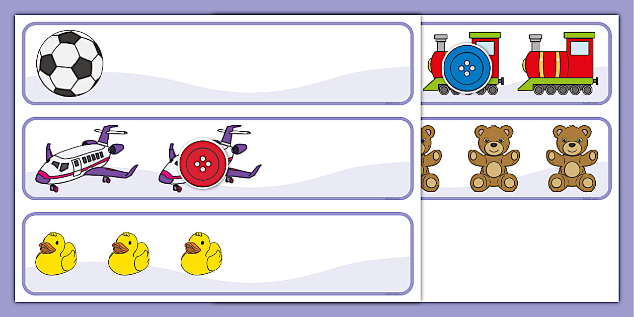 👉 One-to-One Principle 1-5 Counting Cards | Twinkl