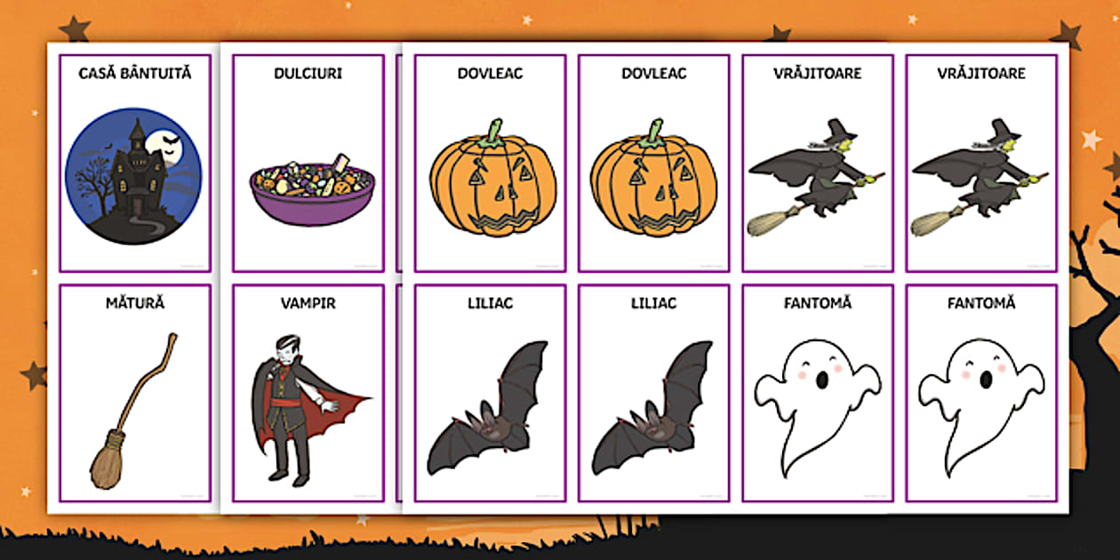 Halloween Joc de memorie (Hecho por educadores) - Twinkl