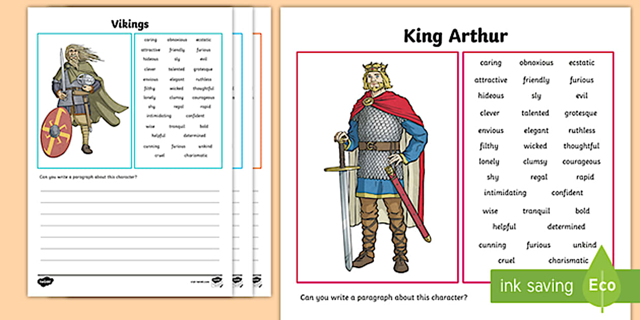 KS2 Historical Figures Description Writing Frames - Twinkl