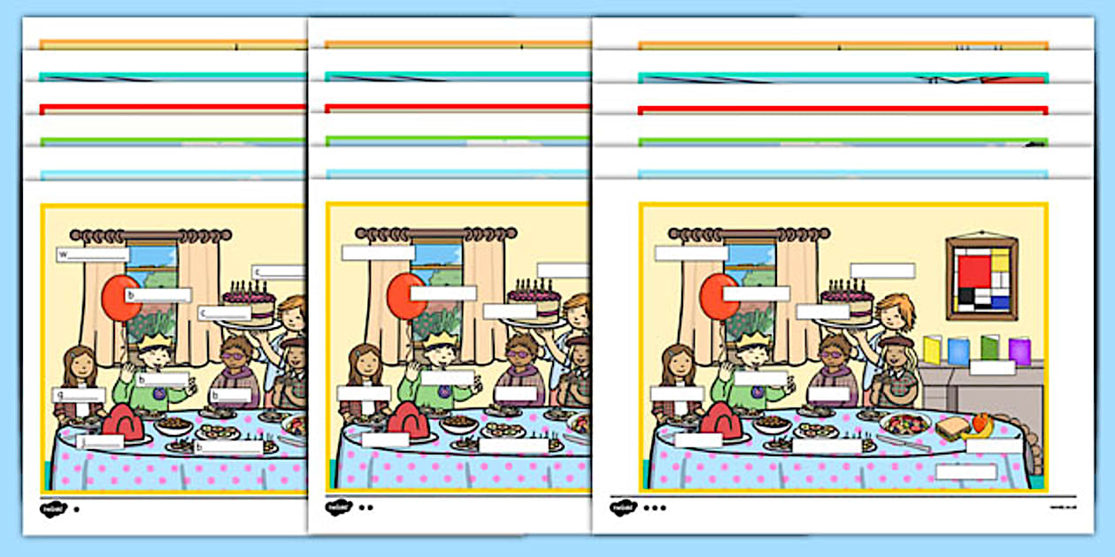 SEN Differentiated Labelling Worksheet / Worksheet Pack