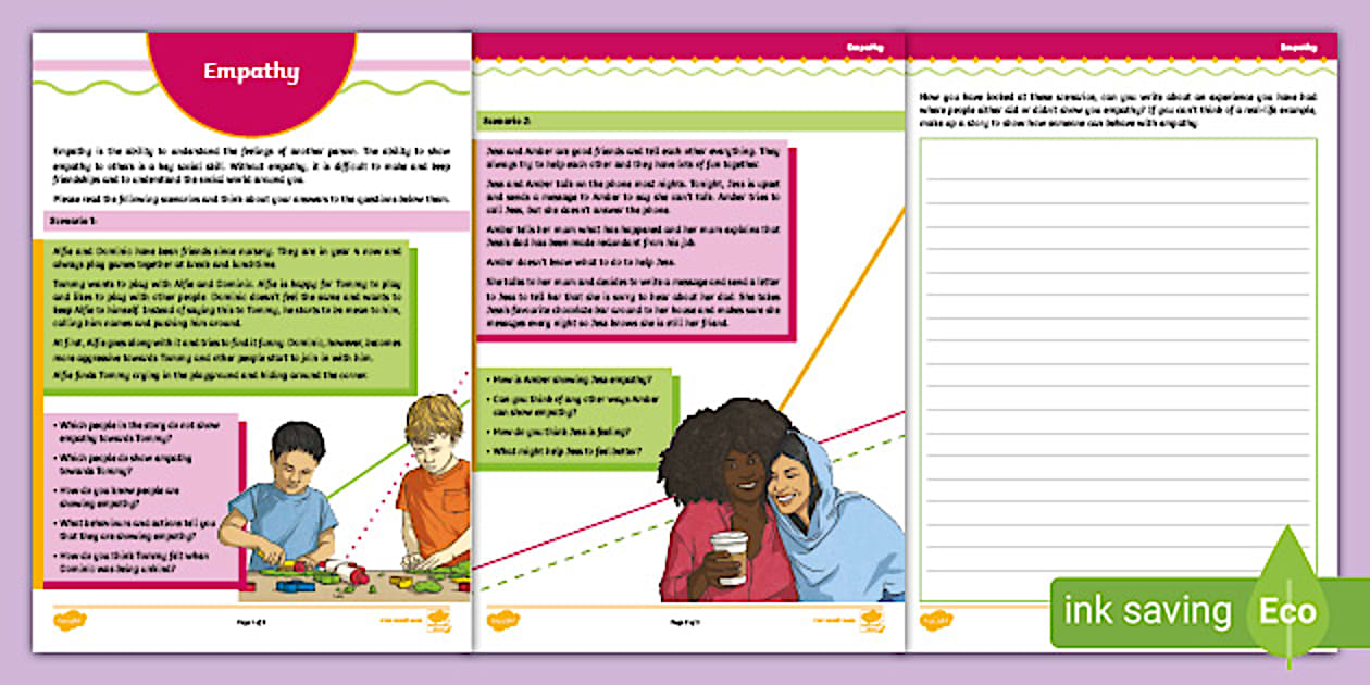 Empathy - Social Skills (teacher made) - Twinkl