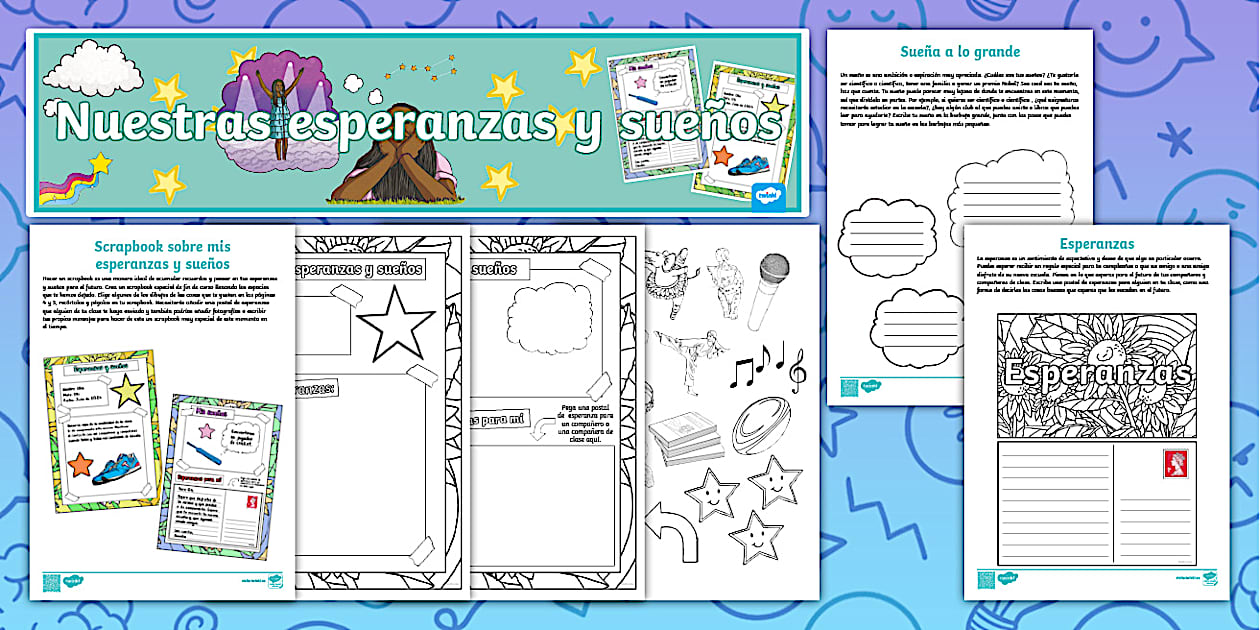 Pack de recursos: Mis esperanzas y sueños