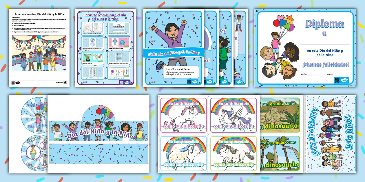 Paquete de actividades del Día del Niño