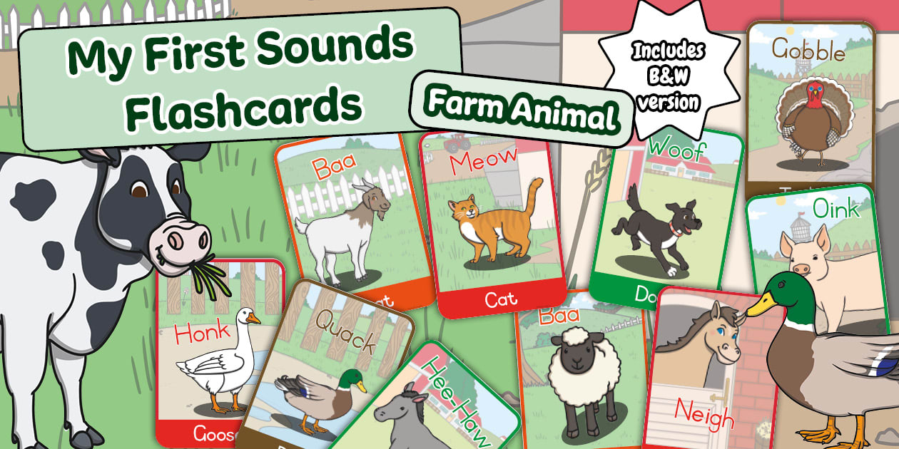 Foundation Phase Home Language - My First Sounds - Farm Animals ...