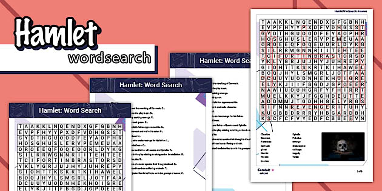 'Hamlet': Word Search