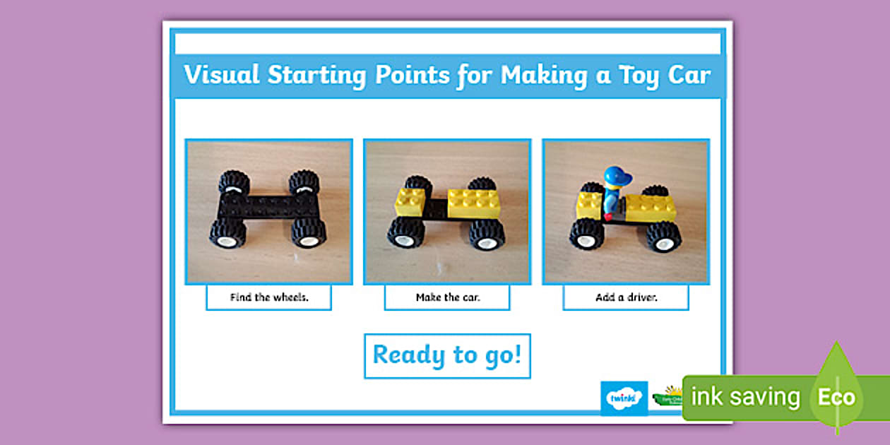 Visual Starting Points for Making a Toy Car Activity Mat