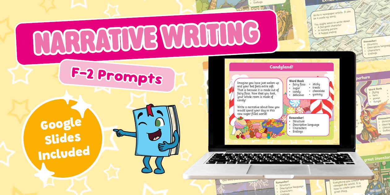Narrative Writing Prompts for F-2 Students