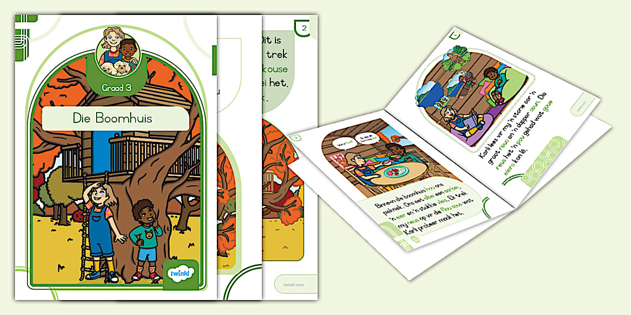 Graad 3 Klanke Leesboek ou, eu, ei - Twinkl