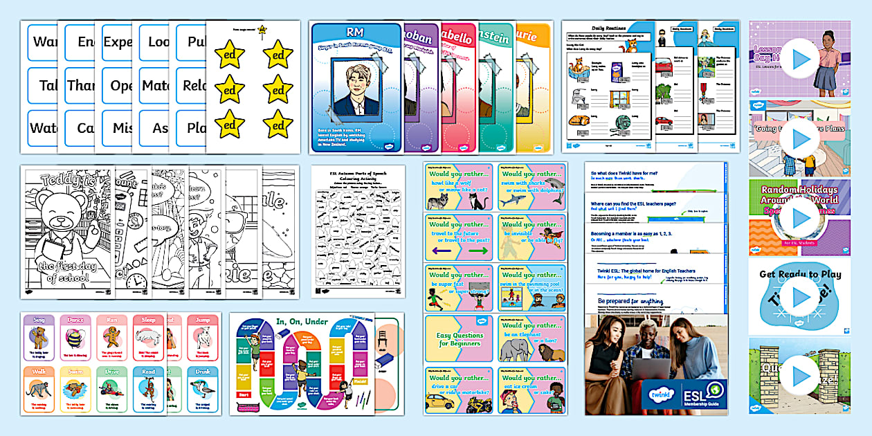 Taster Pack for ESL Teachers in Türkiye - Twinkl